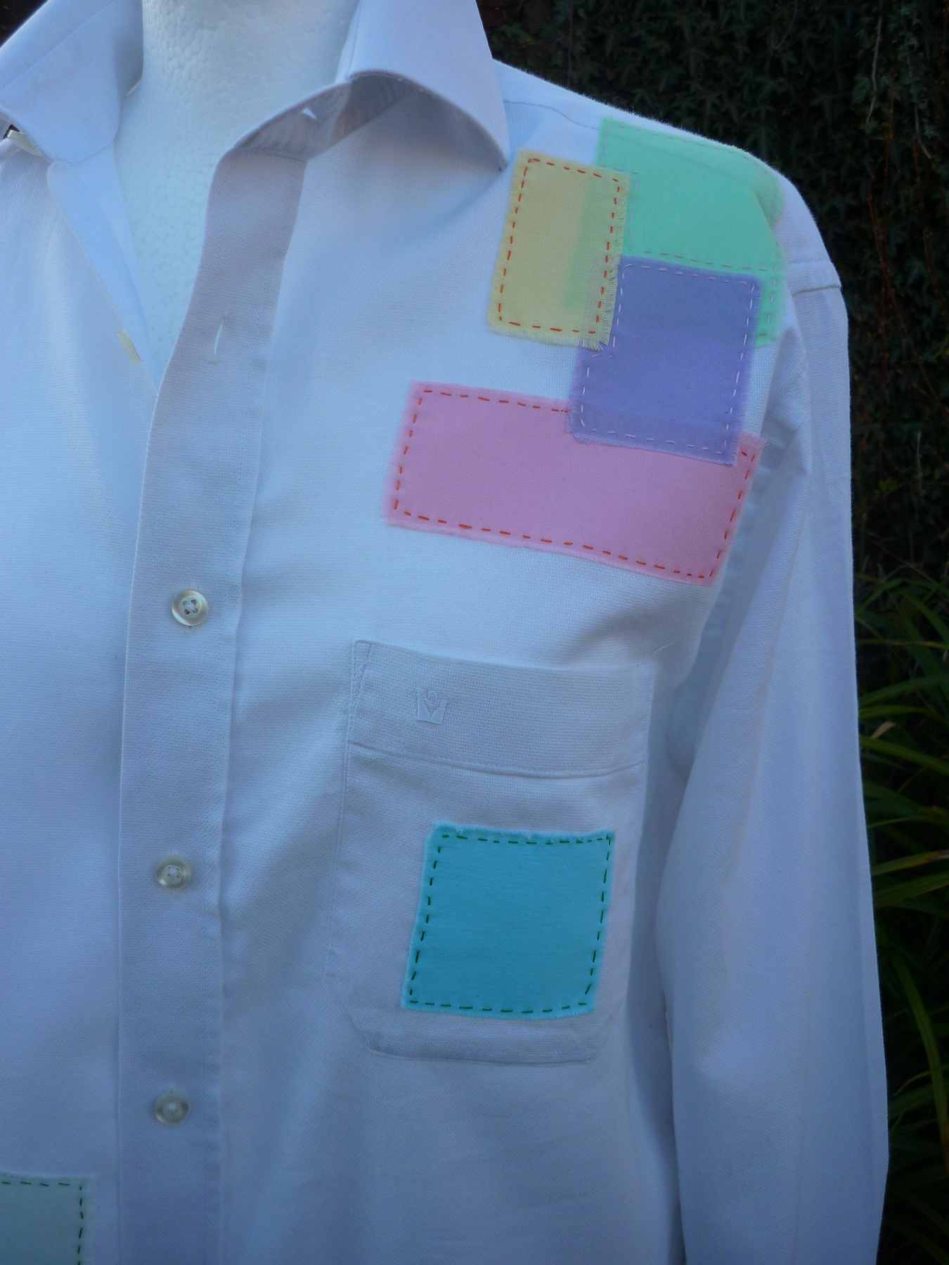 Create a pastel patched shirt or shacket in an afternoon with our quick ...
