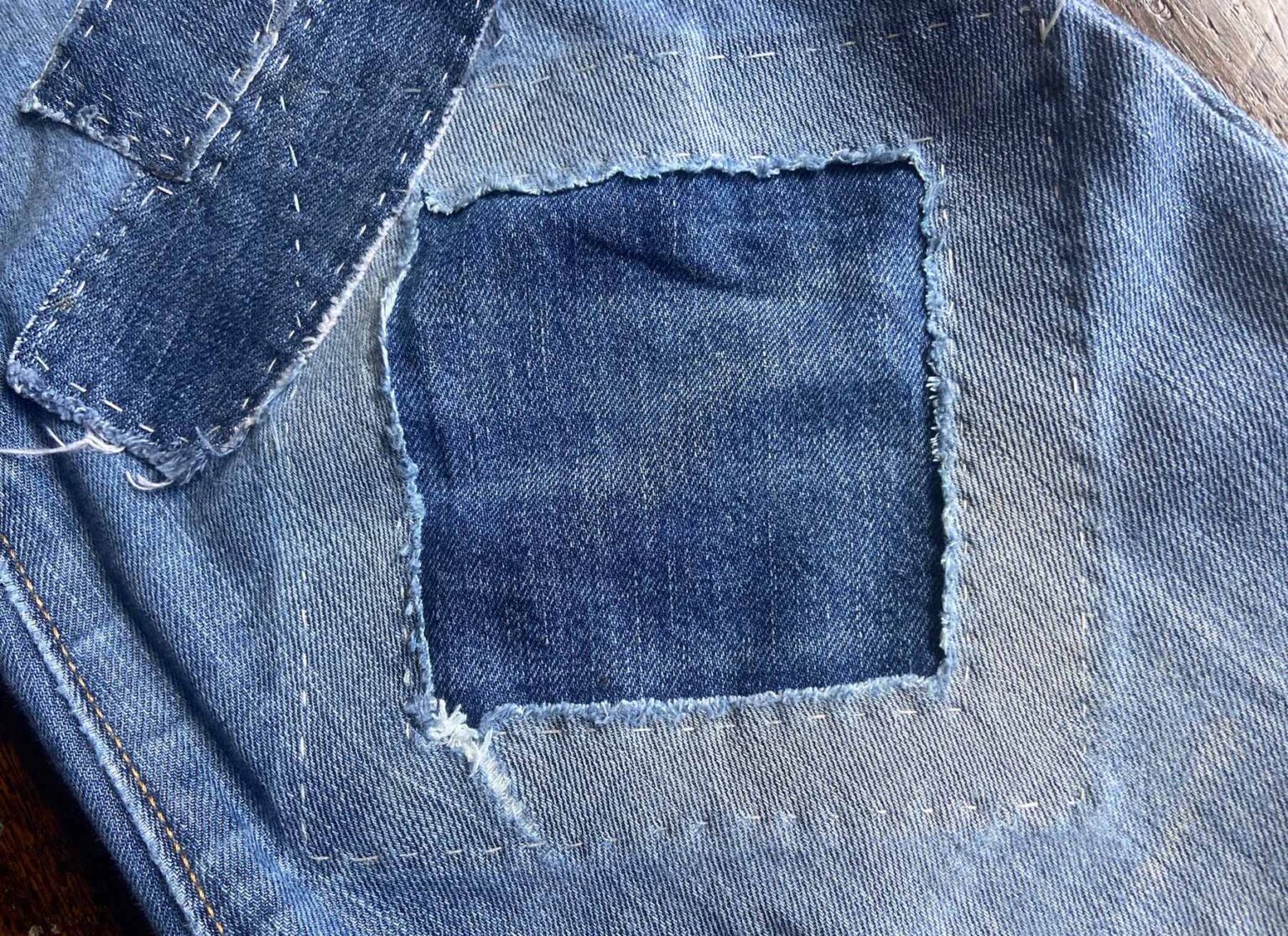 How to use Vintage-Patch Jeans Repair Undercover Patches – Vintage Patch